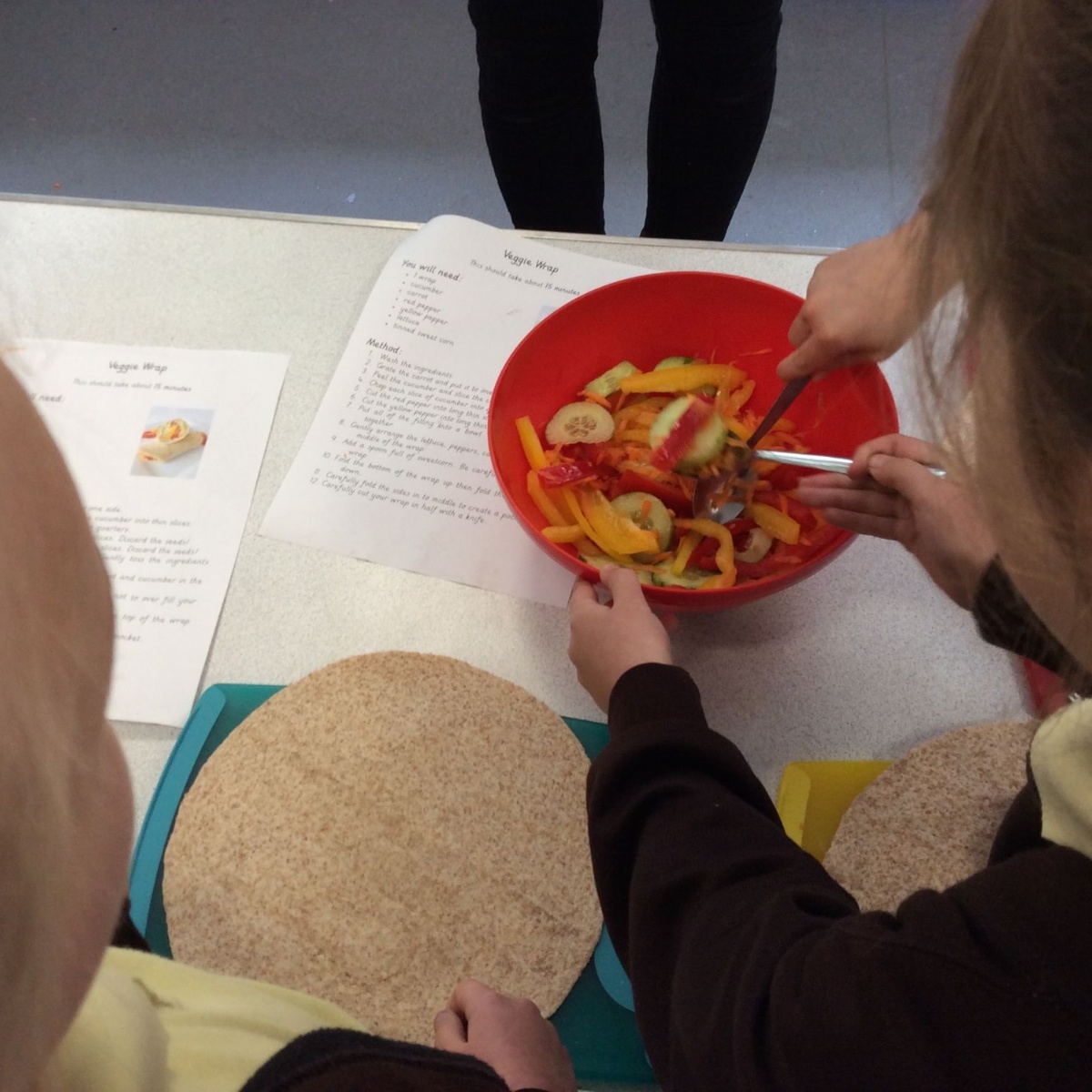 Crawley Ridge Infant School - Year 2 food technology
