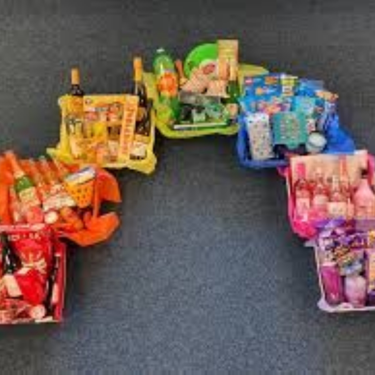 Crawley Ridge Infant School - Own clothes day - Rainbow raffle